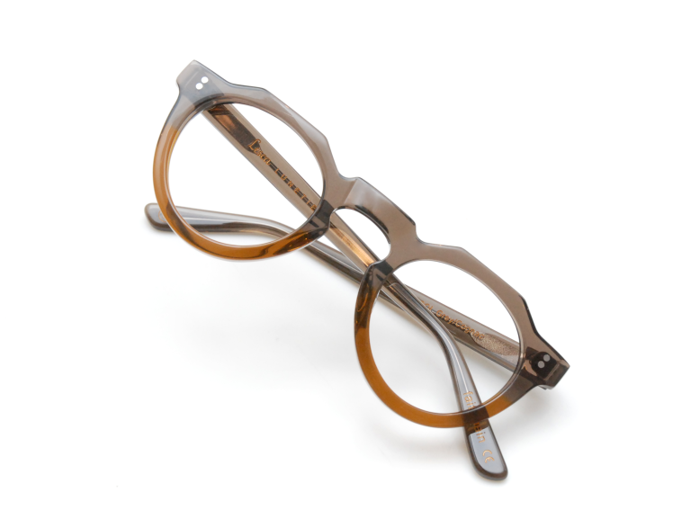 新色グレー/コニャック LESCA PICA