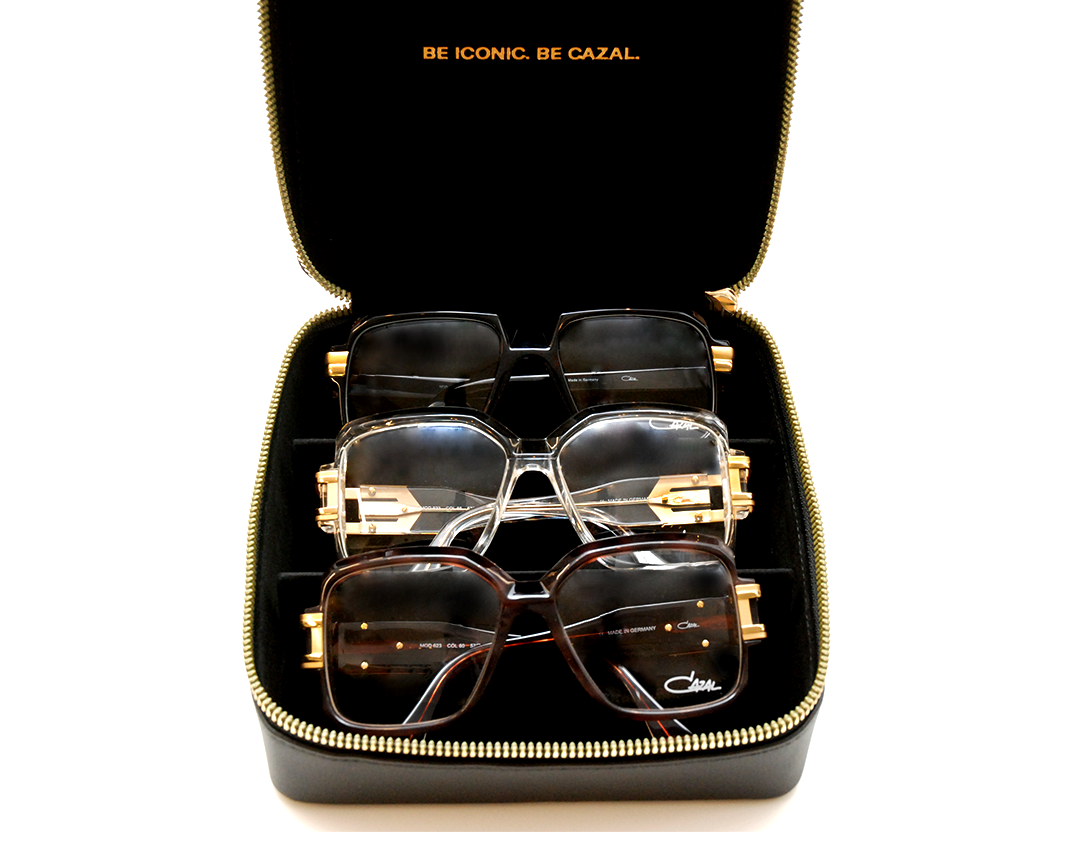 3本入るコレクションケース Cazal Collection Case