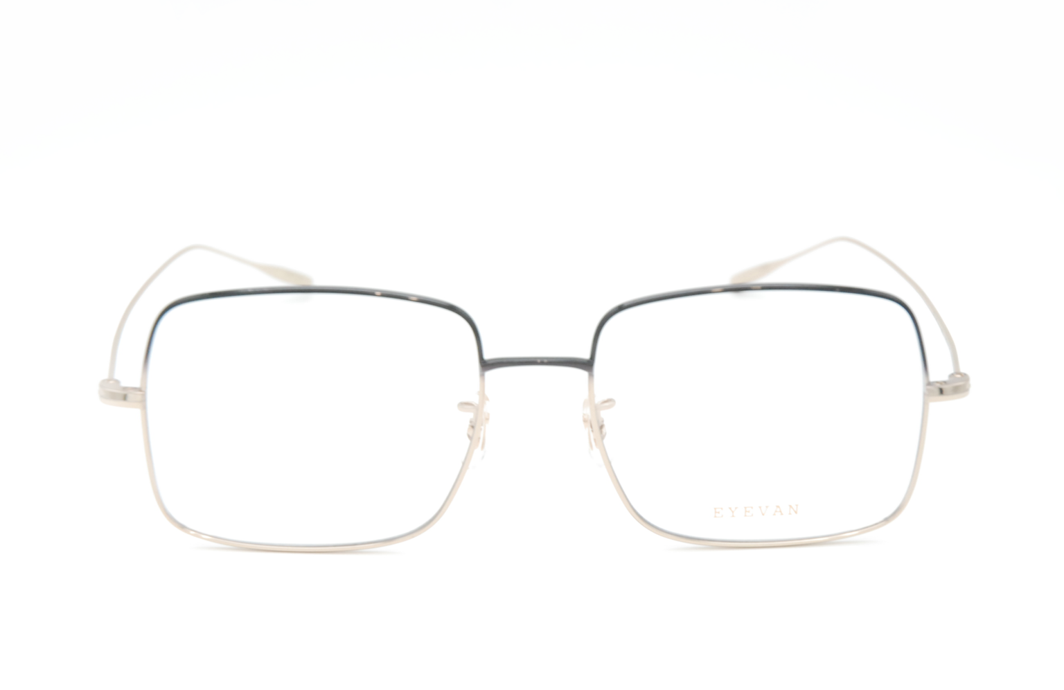 簡素なスクエア Eyevan mod.Forest